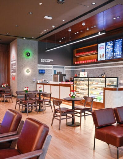 Tim Hortons - Circle Mall - M2K Interior